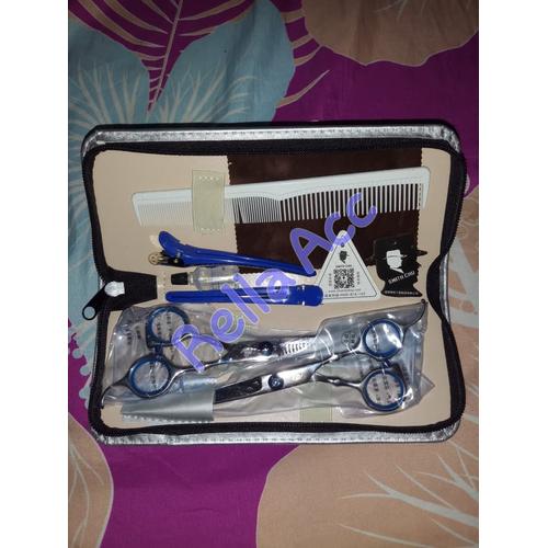 Jual Set Gunting Rambut Salon Jepitan Sisir Tukang Cukur Potong Barber ...