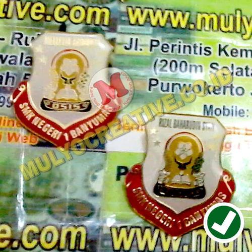 Jual Pin Osis SMK SMA Logo OSIS Custom Nama Sekolah Lapis Fiber - Kab ...