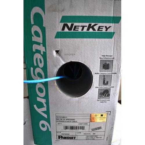 Jual KABEL UTP PANDUIT CAT6 / PANDUIT NETKEY - Jakarta Pusat - Asiatech ...