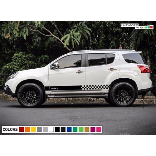 Jual sticker stiker mobil isuzu panther mux dmax universal isuzu list ...