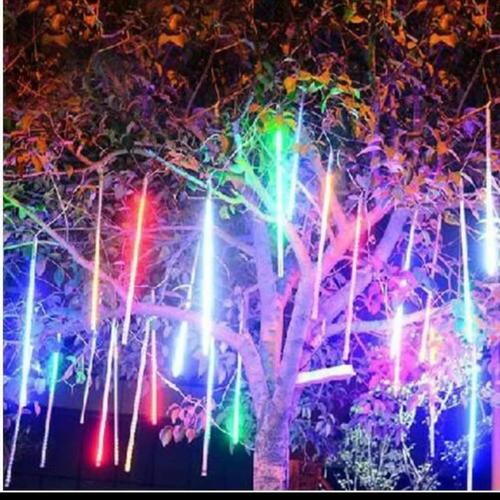 Jual LAMPU METEOR LED ANTI AIR 10 BATANG 50 CM LAMPU METEOR WATERPROOF ...