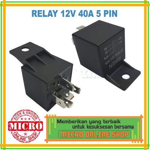 Jual Relay 12V 40A 5 Pin / Relay 12 Volt 40 Ampere 5 Kaki - Kab. Bekasi ...