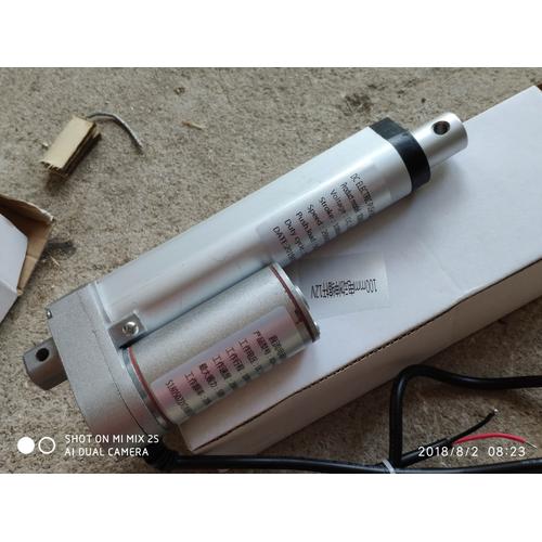 Jual Actuator motorized telescopic push pull rod dc12v 100mm - Jakarta ...