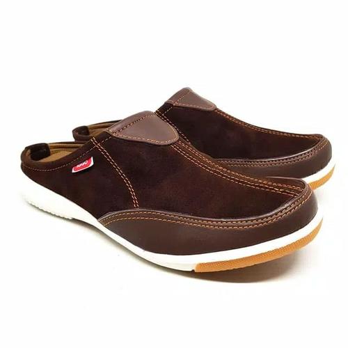 Jual Sepatu Sandal Selop Slop Slip On Bustong Kasual Pria Canvas Sydney ...