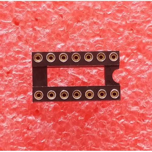 Jual Socket IC 14 Pin High Quality Round Hole - Socket 14 Pin - Kota ...