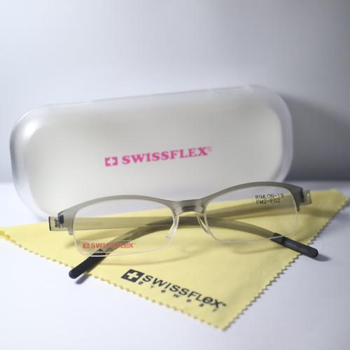 Jual Frame Kacamata SWISSFLEX R-25 Grey Original - Jakarta Utara ...
