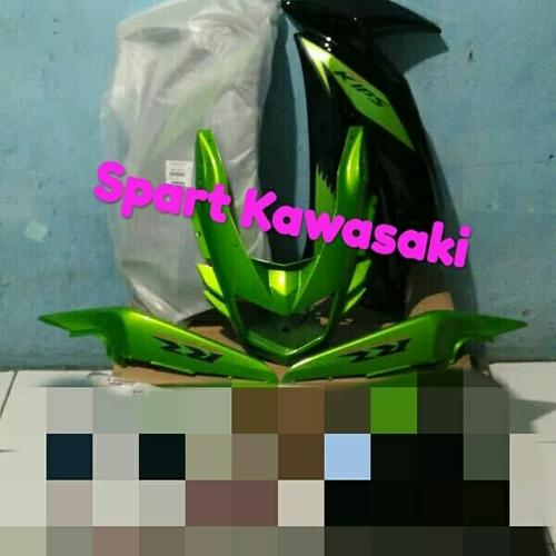 Jual Cover body set ninja rr new hijau 2014 set Original Kawasaki ...