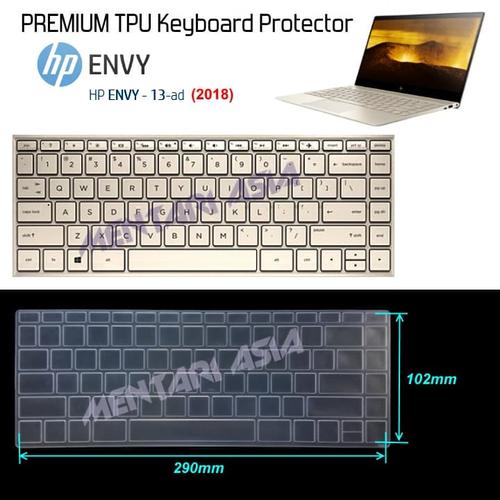 Jual Keyboard Protector HP Envy 13-ad 2018 - PREMIUM TPU Clear ...