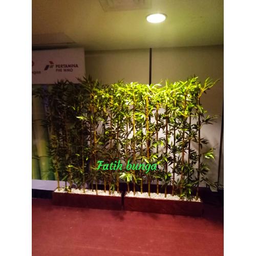 Jual partisi pohon bambu /bunga plastik/ - Kota Bogor - Fatih Bunga ...