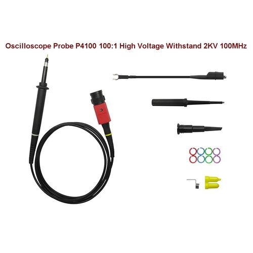 Jual Oscilloscope Probe P4100 100:1 High Voltage Withstand 2KV 100MHz ...