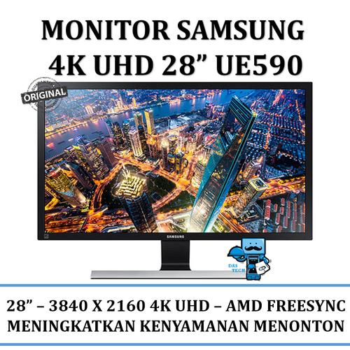 Jual Samsung 4K UHD 28" UE590 LED LCD Monitor with High Glossy Black ...