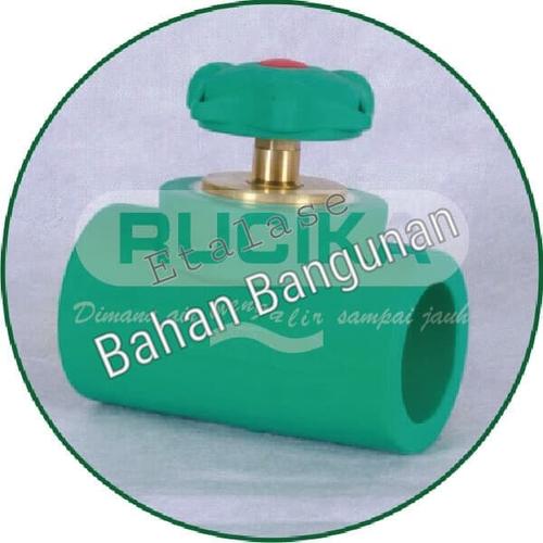 Jual Gate Valve PPR Keran Sambungan Pipa Wavin Tigris Green 20mm x 1/2 ...