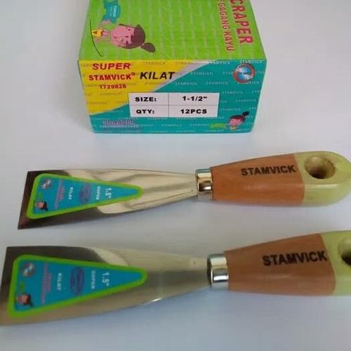 Jual Kape/Kapi Besi 1 1/2" Gagang Kayu Stamvick - Jakarta Barat ...