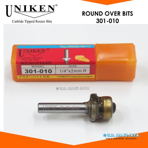 Jual UNIKEN Router Bit 301-010 ( Mata Round Over Bit 2mm ) - Jakarta ...