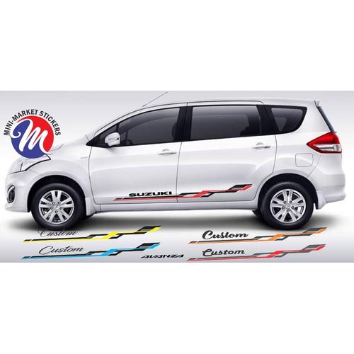 Jual promo merdeka sticker stiker list mobil suzuki ertiga ignis baleno ...