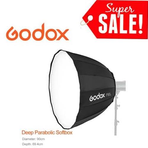 Jual GODOX P90L Deep Parabolic Softbox With Bowens Mount With Grid ...