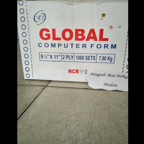 Jual Kertas komputer / computer form 9 ½" x 11" 2ply : 2 warna Merk ...