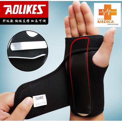 Jual Aolikes / Wrist Support / Wrist Support With Steel Splint For CTS ...