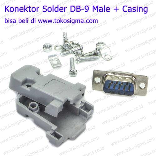 Jual CONNECTOR SOLDER (KEPALA) DB9 (RS232) MALE + HOUSING - Jakarta ...