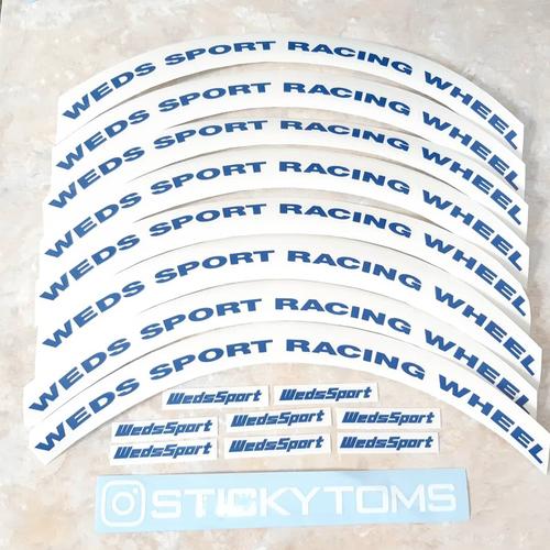Jual Stiker Velg Mobil Weds Sport TC005 - Kab. Tangerang - Stickytoms ...