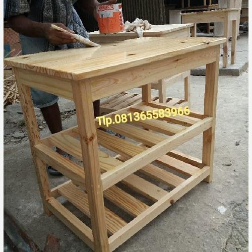 Jual Rak/Meja/Rak tv/Meja tv/Meja tingkat/Rak kayu/Rak Piring/Rak buku ...