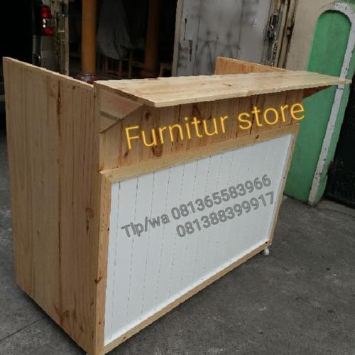 Jual Meja Kasir/Meja resepsionis/Meja tamu/Meja customer service/Meja ...