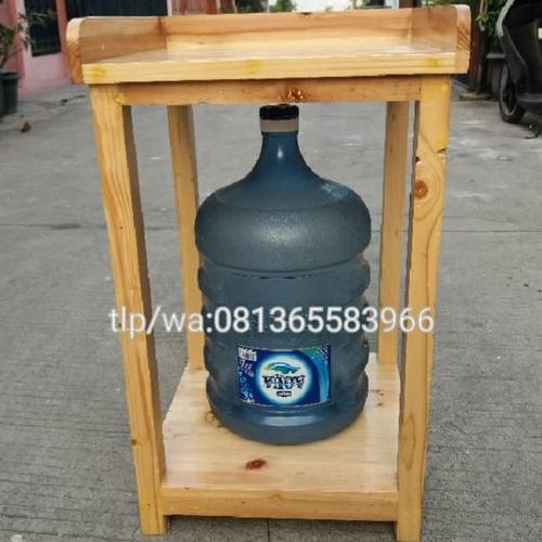 Jual Meja/Rak/Meja dispenser/Rak tingkat/Tempat dispenser/Rak kayu/Meja ...