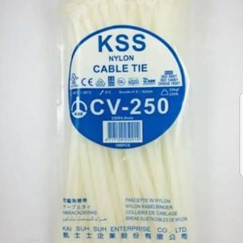 Jual Cable,kabel ties kss cv-250 - Putih - Jakarta Barat - Subur Elektrikal | Tokopedia