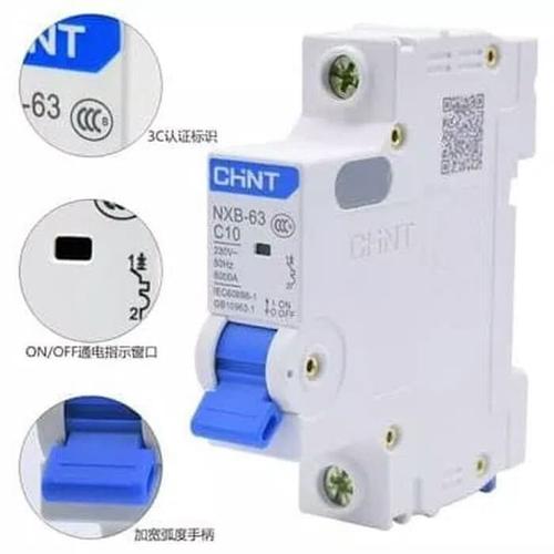 Jual MCB CHINT 1 Phase 6A - 10A - 16A - 20A - 25A - 32A - 40A (SNI ...