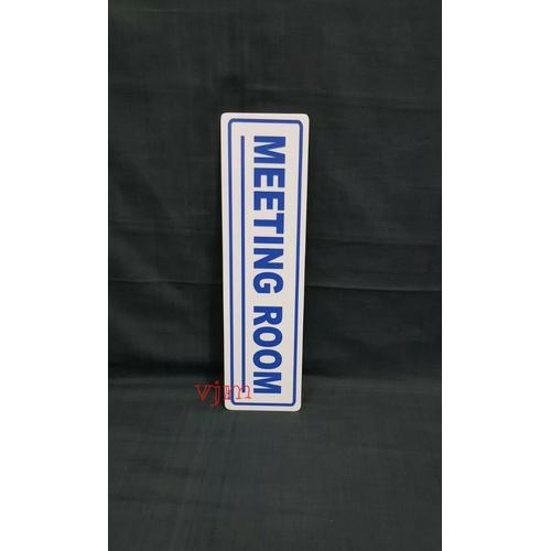 Jual Sign label acrylic meeting room, akrilik - Kota Tangerang ...