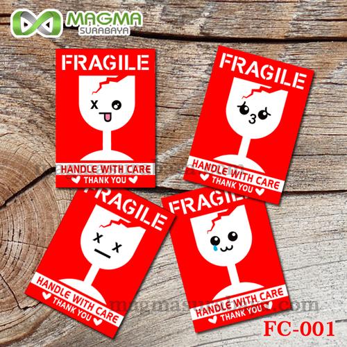Jual STICKER FRAGILE CUTE MURAH/STIKER FRAGILE/LABEL FRAGILE - Kota ...