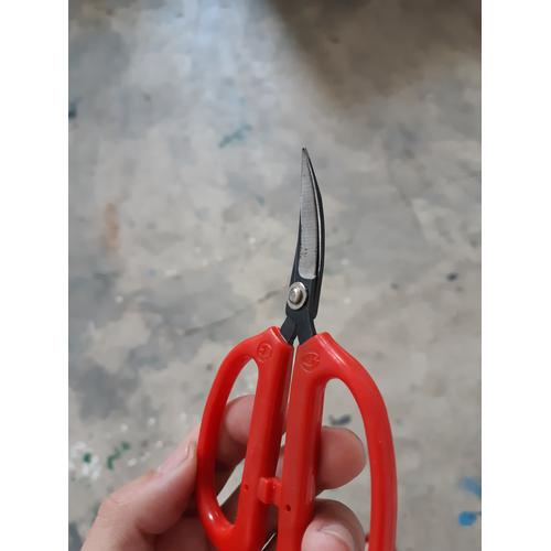 Jual Gunting bengkok gagang merah - Kab. Tangerang - lordwang | Tokopedia
