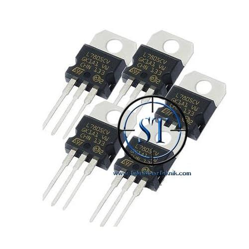 Jual IC Regulator 7805 / L7805CV / LM7805 Voltage Regulator 5 Volt - Kota Serang - Toko Sinar ...