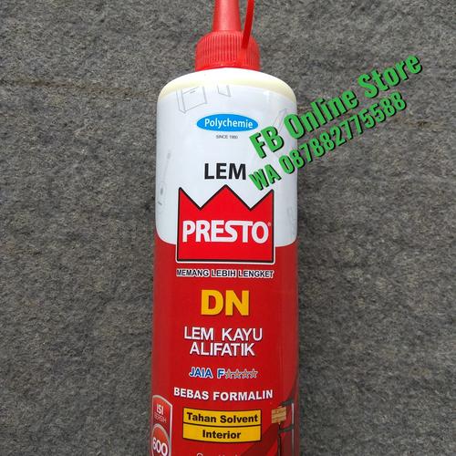 Jual Lem Kayu Alifatik Presto DN 600g Produk Polychemie Asia Pasific ...