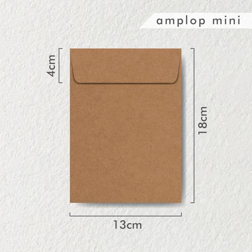 Jual Amplop / Packaging / Kemasan / Amplop Kartu / Amplop Mini ...