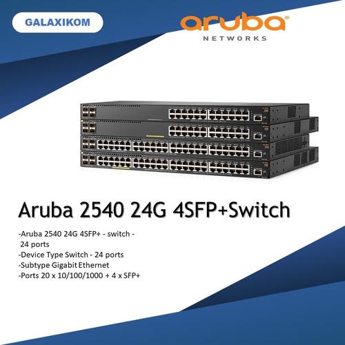 Jual Aruba 2540 24G 4SFP+ Switch [JL354A] - Jakarta Barat - Galaxikom ...