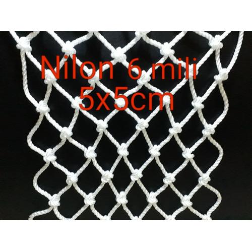 Jual Jaring jala jala nilon 6 mm lubang 5 x 5 cm - Jakarta Utara ...