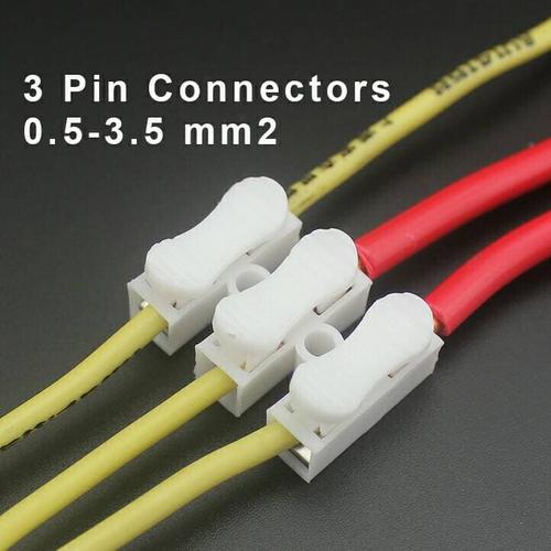 Jual Quick connenctor 3pin wire connector terminal sambungan kabel ...