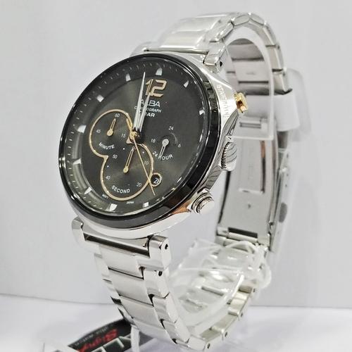 Jual Jam Tangan ALBA ORIGINAL PRIA AT3D65 SILVER HITAM GOLD - Kota ...