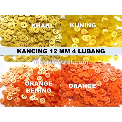 Jual KANCING 4 LUBANG 12MM PLASTIK / RESIN LUSINAN - Abu-abu - Jakarta ...