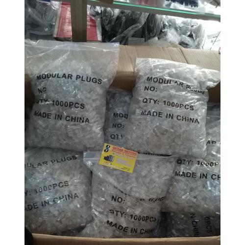 Jual RJ45 ISI 1000 PCS / RJ 45 1 PACK ISI 1000 CURAH MURAH - Jakarta ...