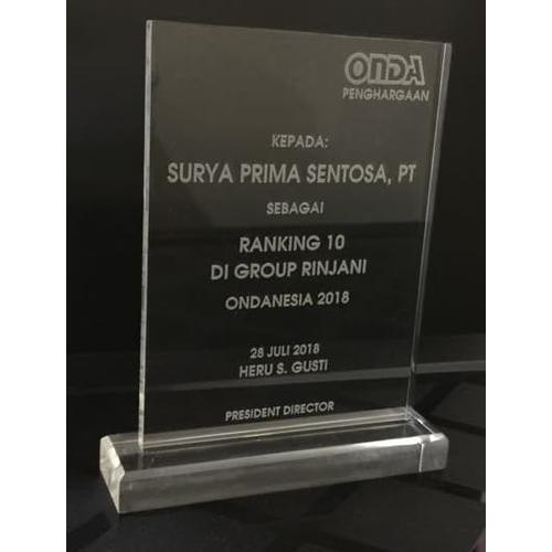 Jual PIAGAM AKRILIK / PLAKAT AKRILIK / CUSTOM PIAGAM/ SOUVENIR ...