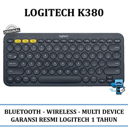 Promo Keyboard Bluetooth Logitech K380 - Portable Android, Apple ...
