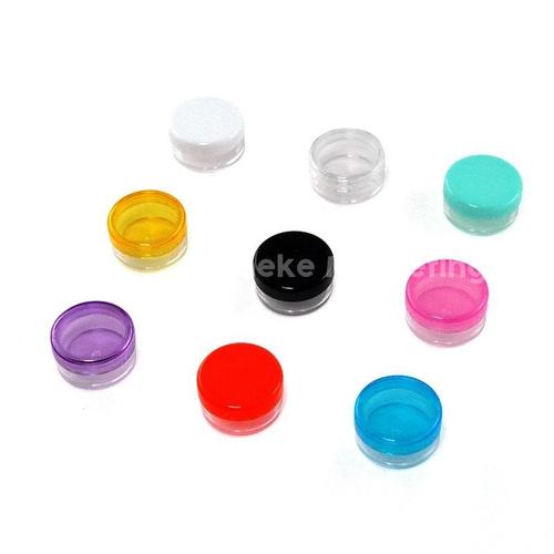 Jual pot cream 3 gram/pot krim warna bening/cosmetic jar - Kota ...