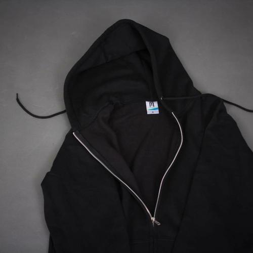 Jual Sweater Zip up BLACK - Hitam, L - Kota Bandung - Merchcons Apparel ...