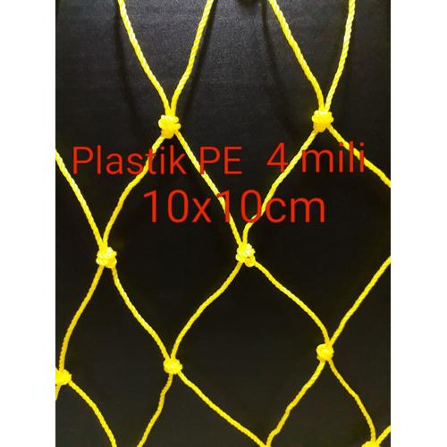 Jual Jaring jala-jala plastik PE 4 mm lubang 10x10 cm - Jakarta Utara ...