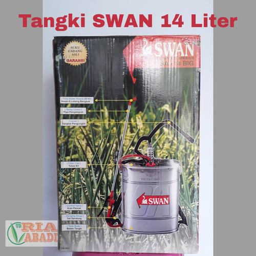 Jual Tangki Semprot - Alat Semprot Stainlis - SWAN 14 Liter - Kab ...