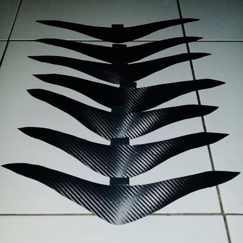 Jual SPOILER KYT 2 VISION DAN X ROCKET SPOILER CARBON - Kota Bandung ...