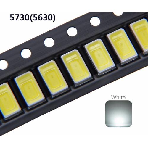 Jual SMD LED 5730 White 0.5W 3.2-3.5V Lampu Ultra Bright Chip Putih - Kota Batam - DI ...