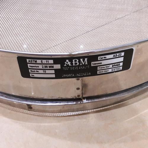 Jual Ayak alat test sieve Mesh 10 uk 18 inchi ABM - Jakarta Barat - JB ...